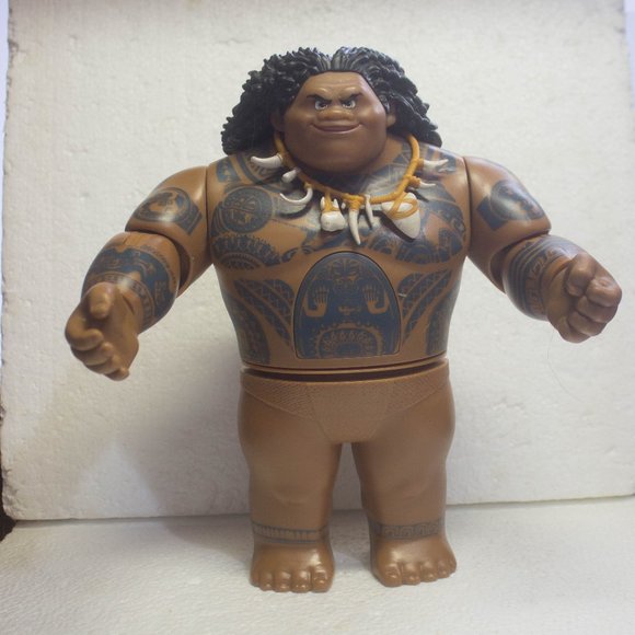 Hasbro | Toys | Disney Moanas Maui Demigod Hasbro Action Figure | Poshmark